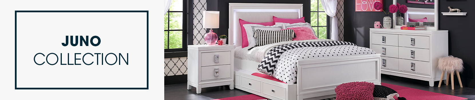 Juno Furniture Collection - Traditional Kids Bedroom Furniture