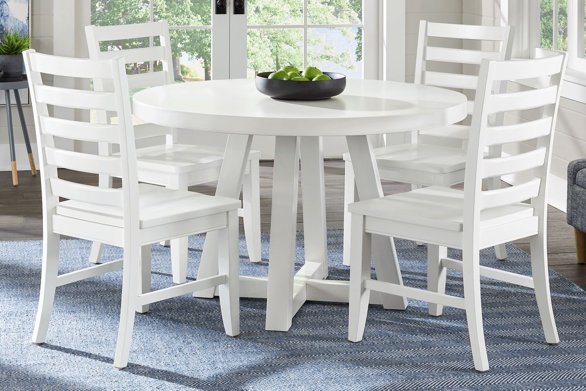 Acadia Hills White Colors,White Dining Table - Rooms To Go