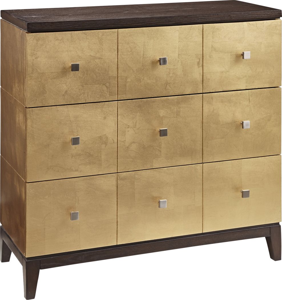 Arlingwood Gold Accent Cabinet - Rooms To Go