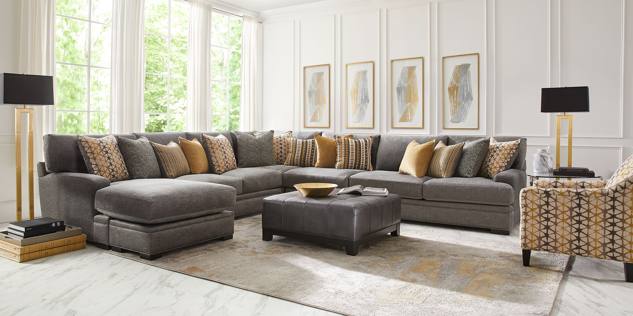 Cindy Crawford Palm Springs Sectional