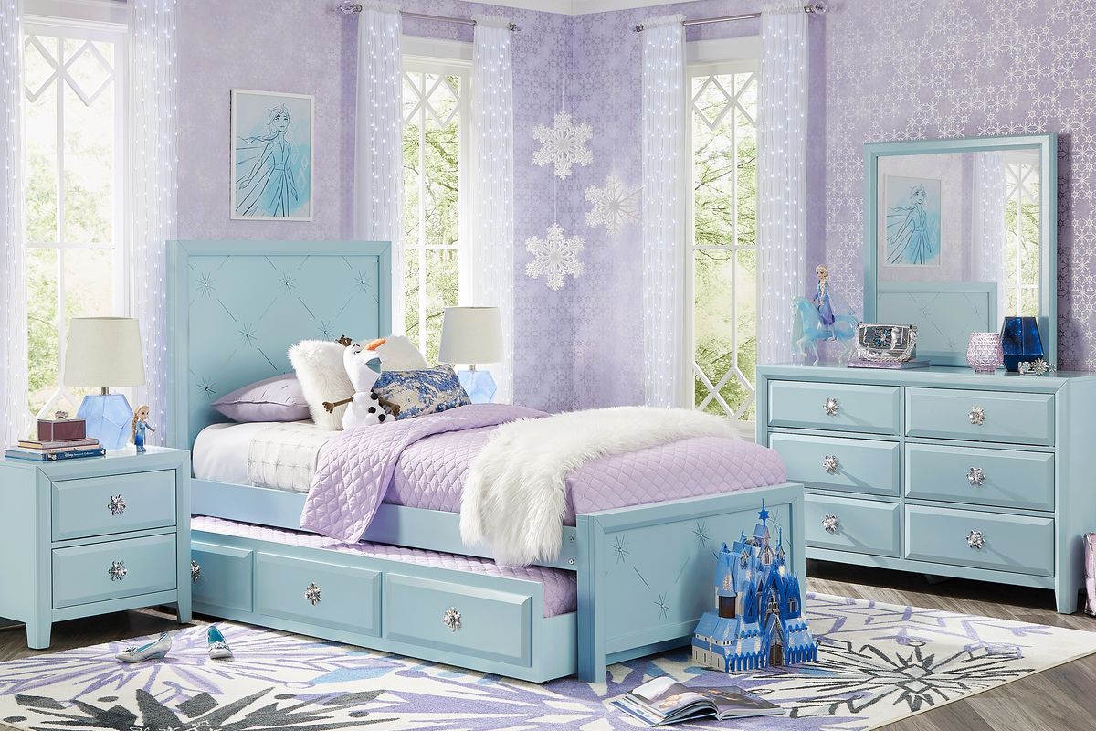 Disney Frozen Ice Blue Dresser - Rooms To Go