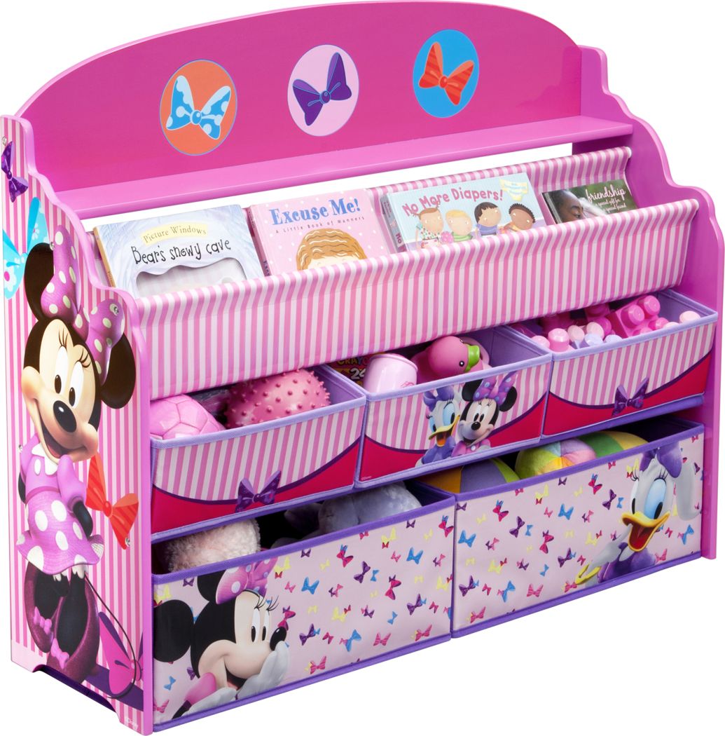 Kids Disney Minnie Mouse Pink Bookcase - Rooms To Go