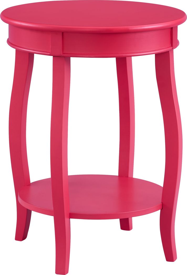Kids Mallory Pink Accent Table - Rooms To Go