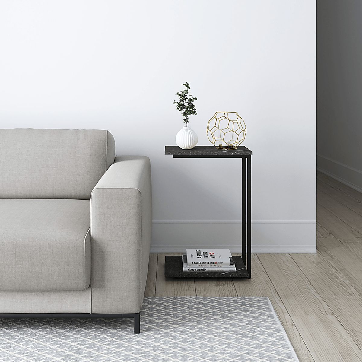 Aardvark Walk Black Black,Colors End Table | Rooms to Go