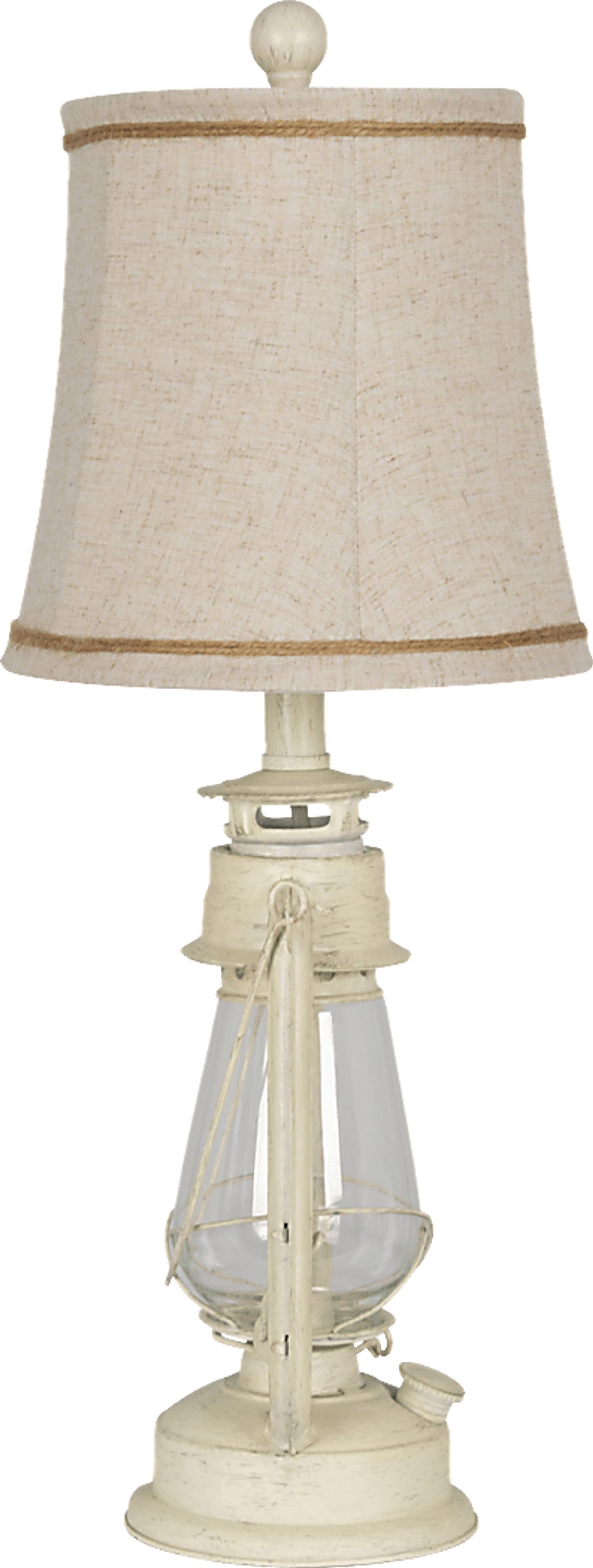 Abanico Court 2 Pc White Set Of Lamps | Rooms to Go