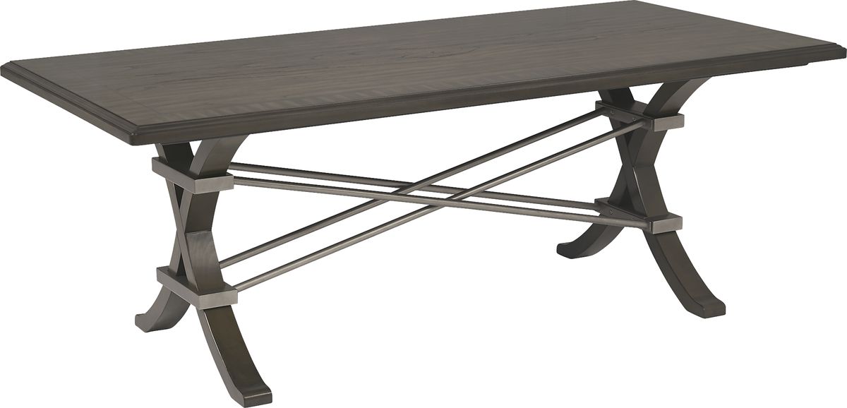 Abbey Court Brown Dark Wood Dining Table | Rooms to Go
