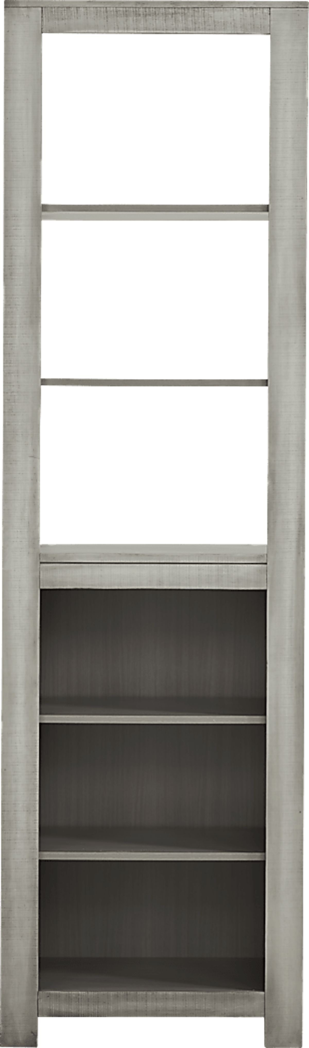 Abbey Springs Gray Bookcase | Rooms to Go