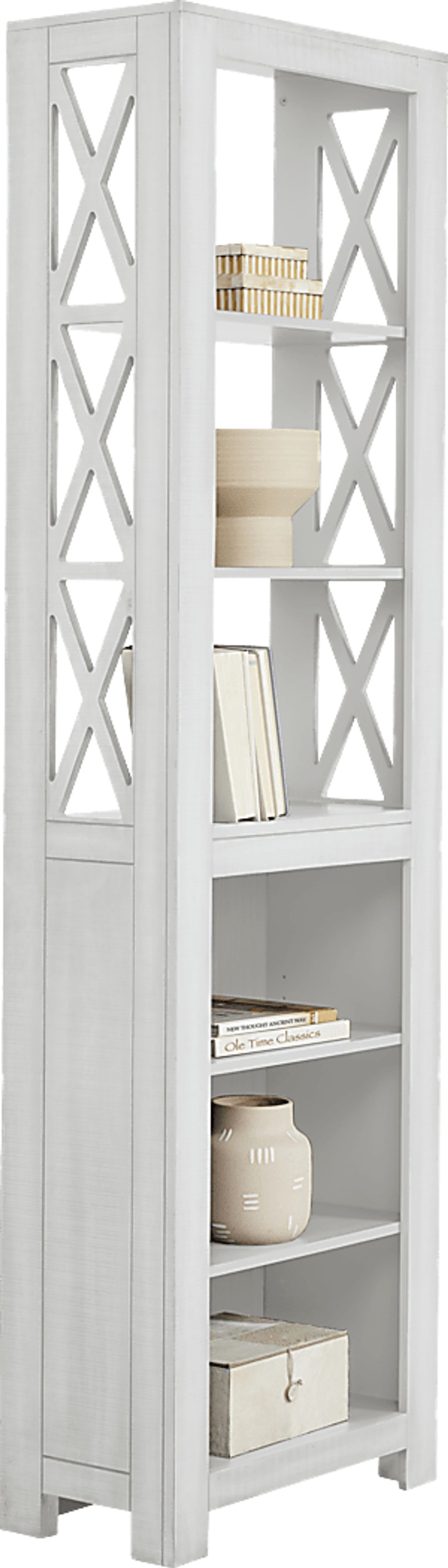 Abbey Springs White Colors,White Bookcase | Rooms to Go