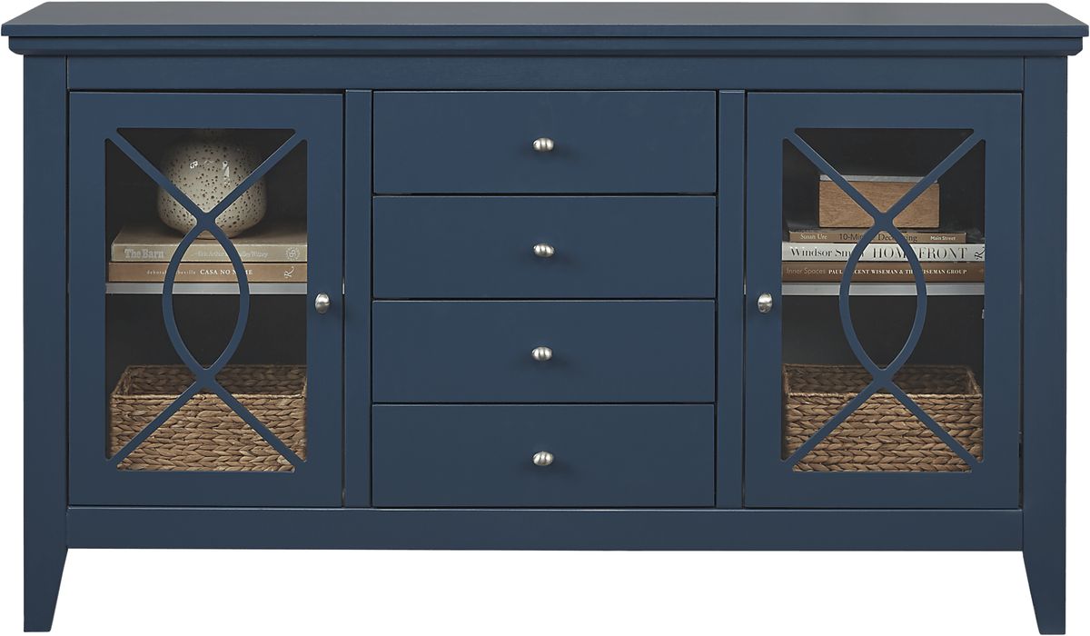 Abbie Navy Colors Console | Rooms to Go