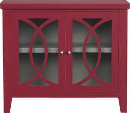 Abbie Red Colors Accent Cabinet | Rooms to Go