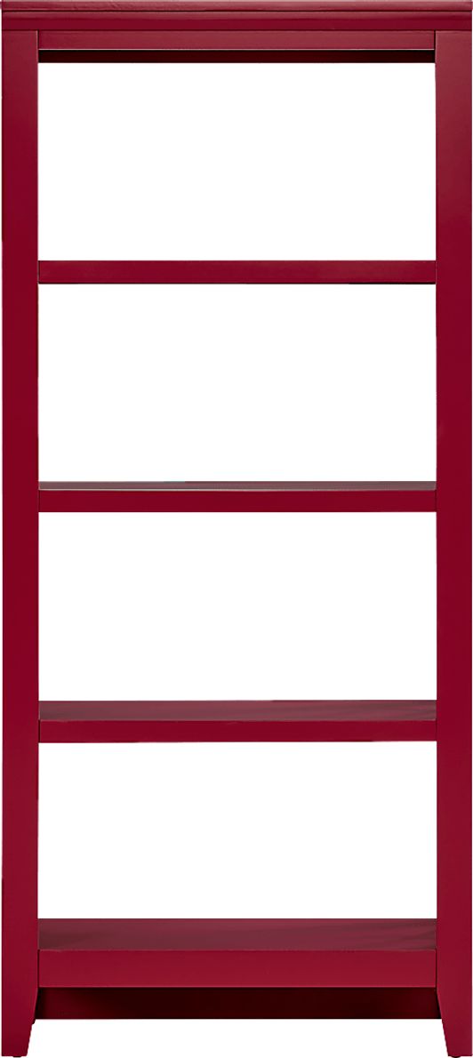Abbie Red Colors Bookcase - Rooms To Go