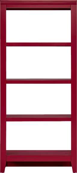 Abbie Red Colors Bookcase | Rooms to Go