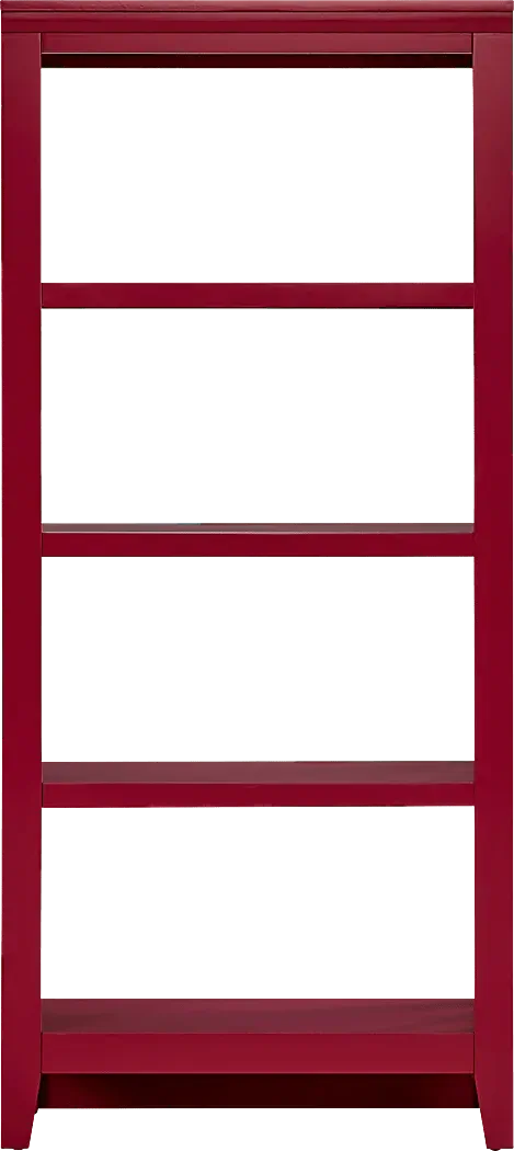 Abbie Red Colors Bookcase | Rooms to Go