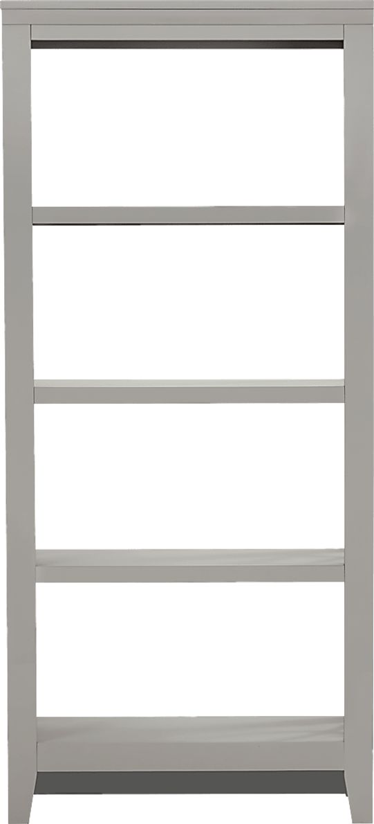 Abbie Silver Gray Bookcase - Rooms To Go