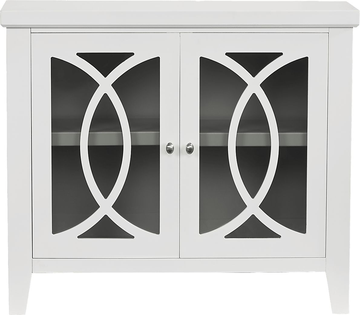 Abbie White Colors,White Accent Cabinet - Rooms To Go