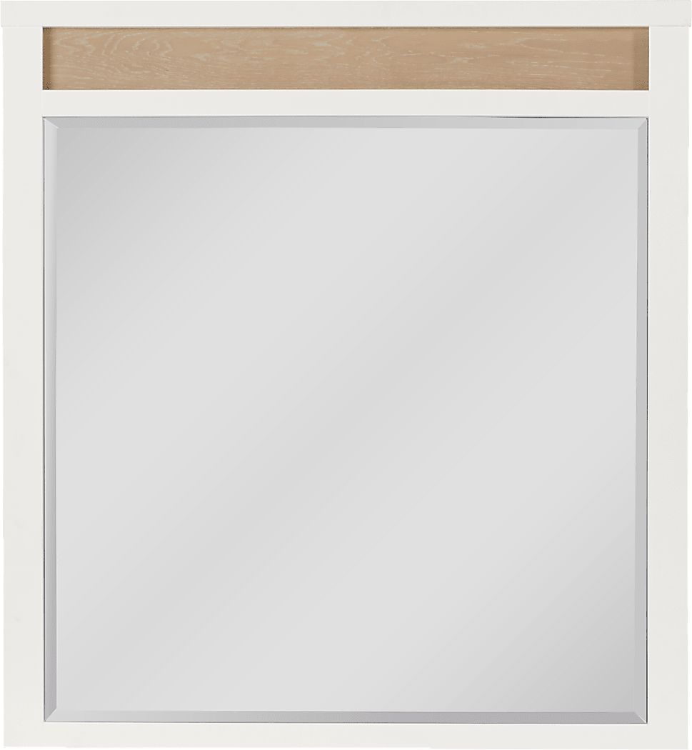 Abbott White Mirror - Rooms To Go