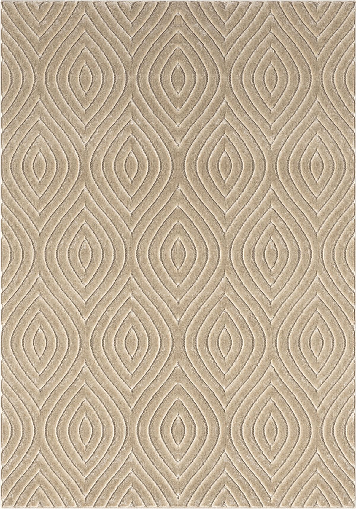 Abbour Beige Rugs | Rooms to Go