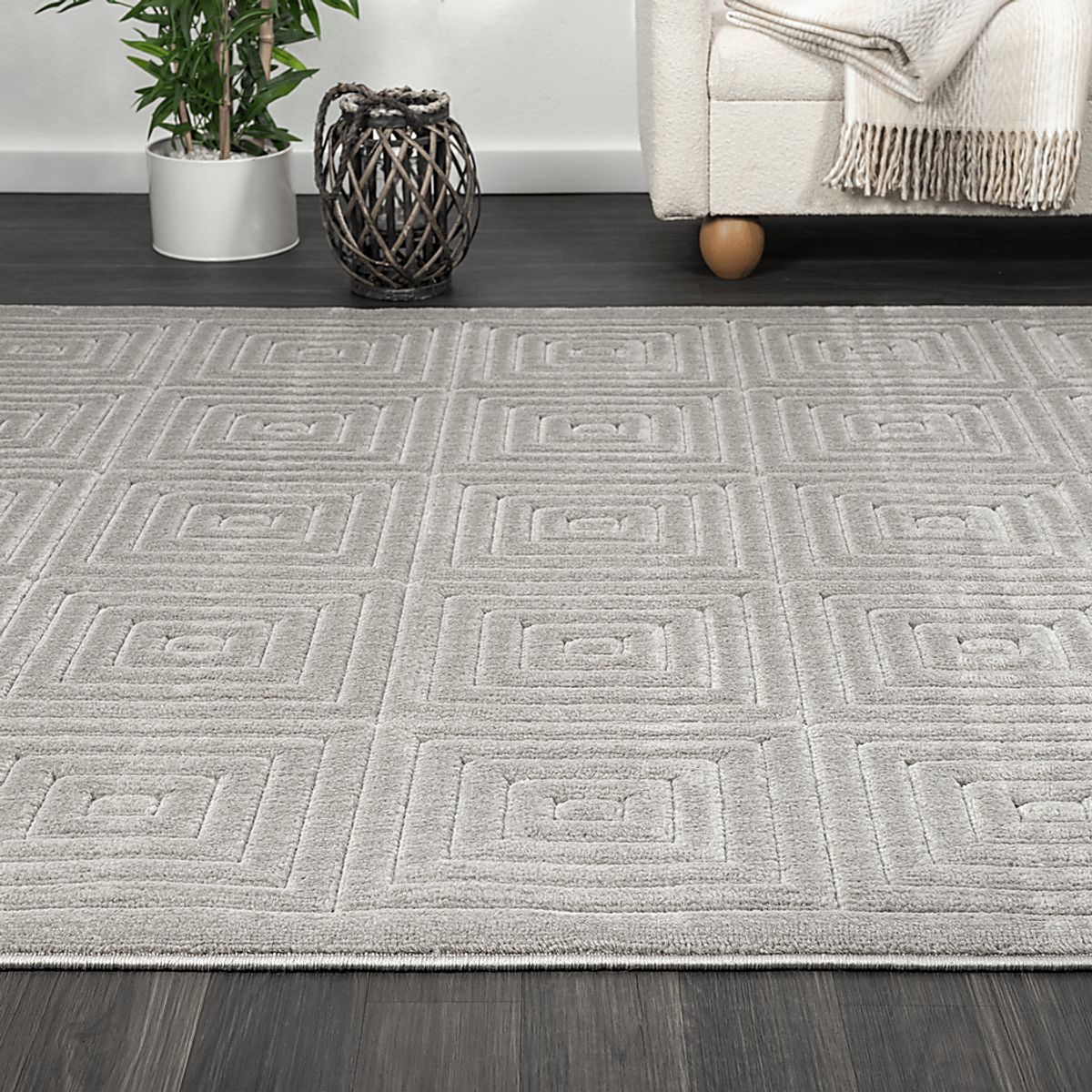 Abbour Gray Rugs | Rooms to Go