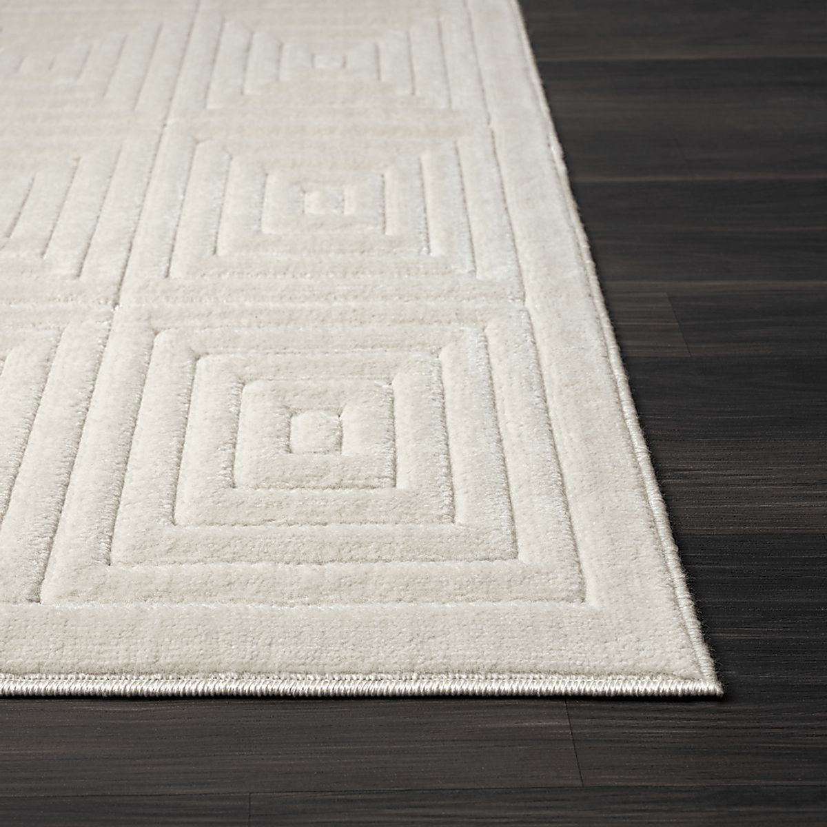 Abbour Ivory Beige Rugs | Rooms to Go