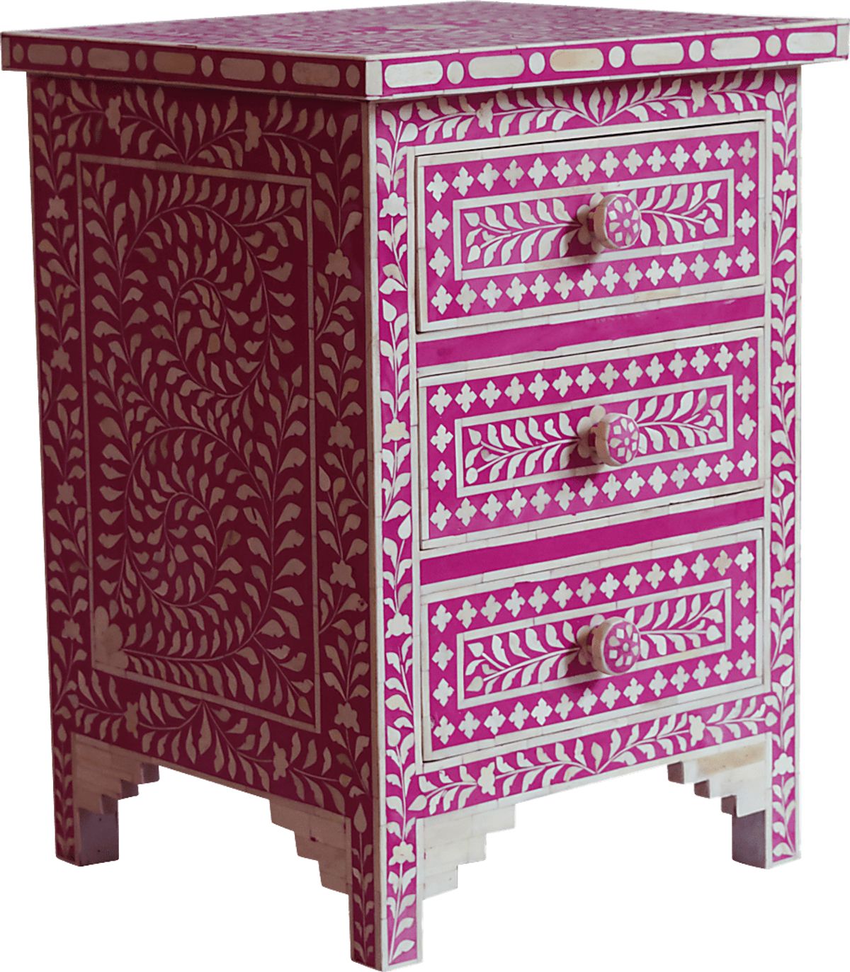 Aberglen Pink Colors Accent Table | Rooms to Go