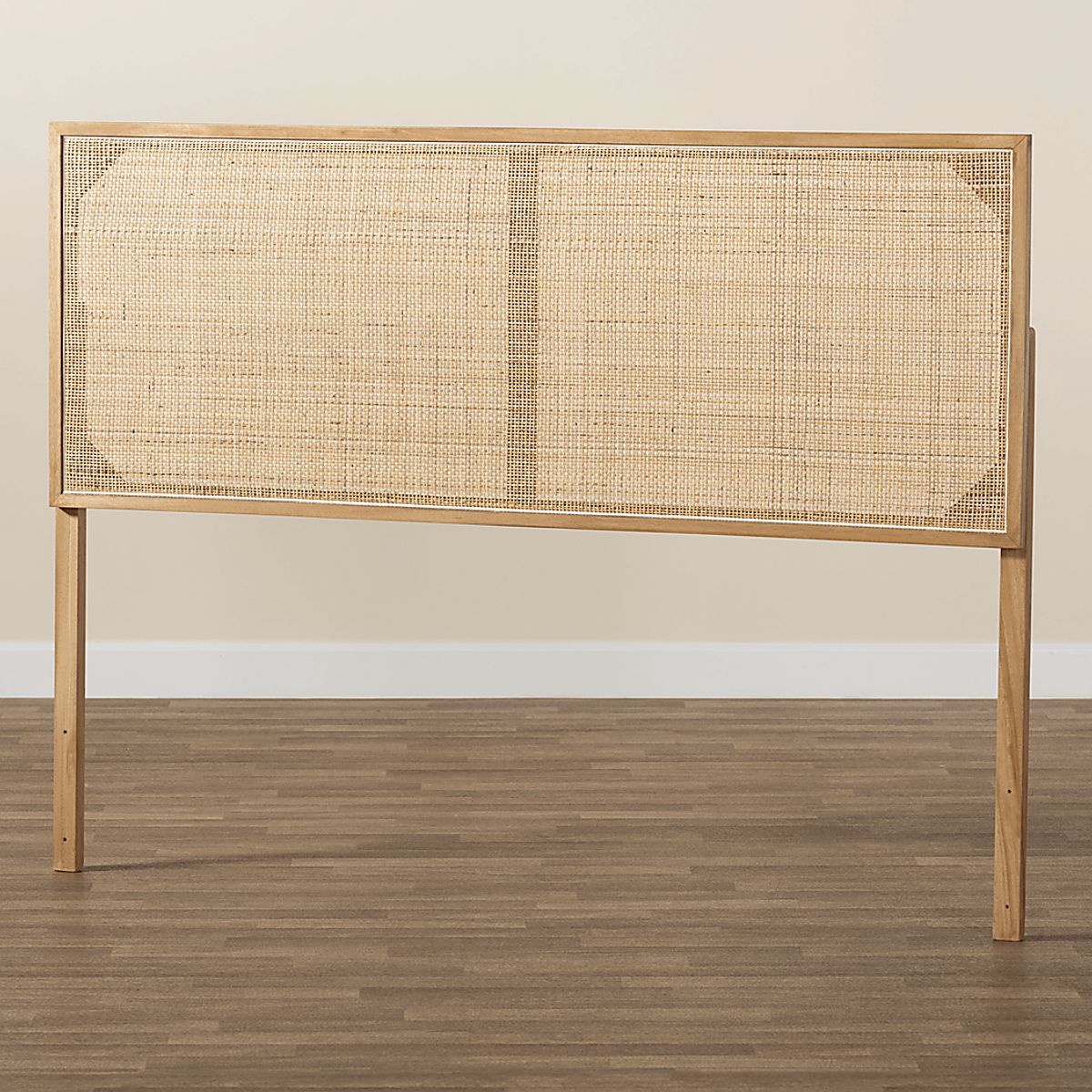 Aberth Natural Beige,White Queen Headboard | Rooms to Go