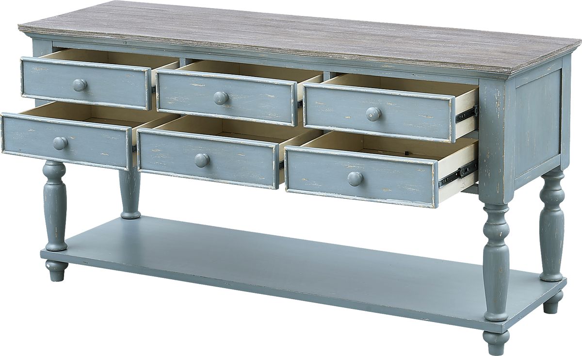 Aberton Blue Colors Sofa Table | Rooms to Go