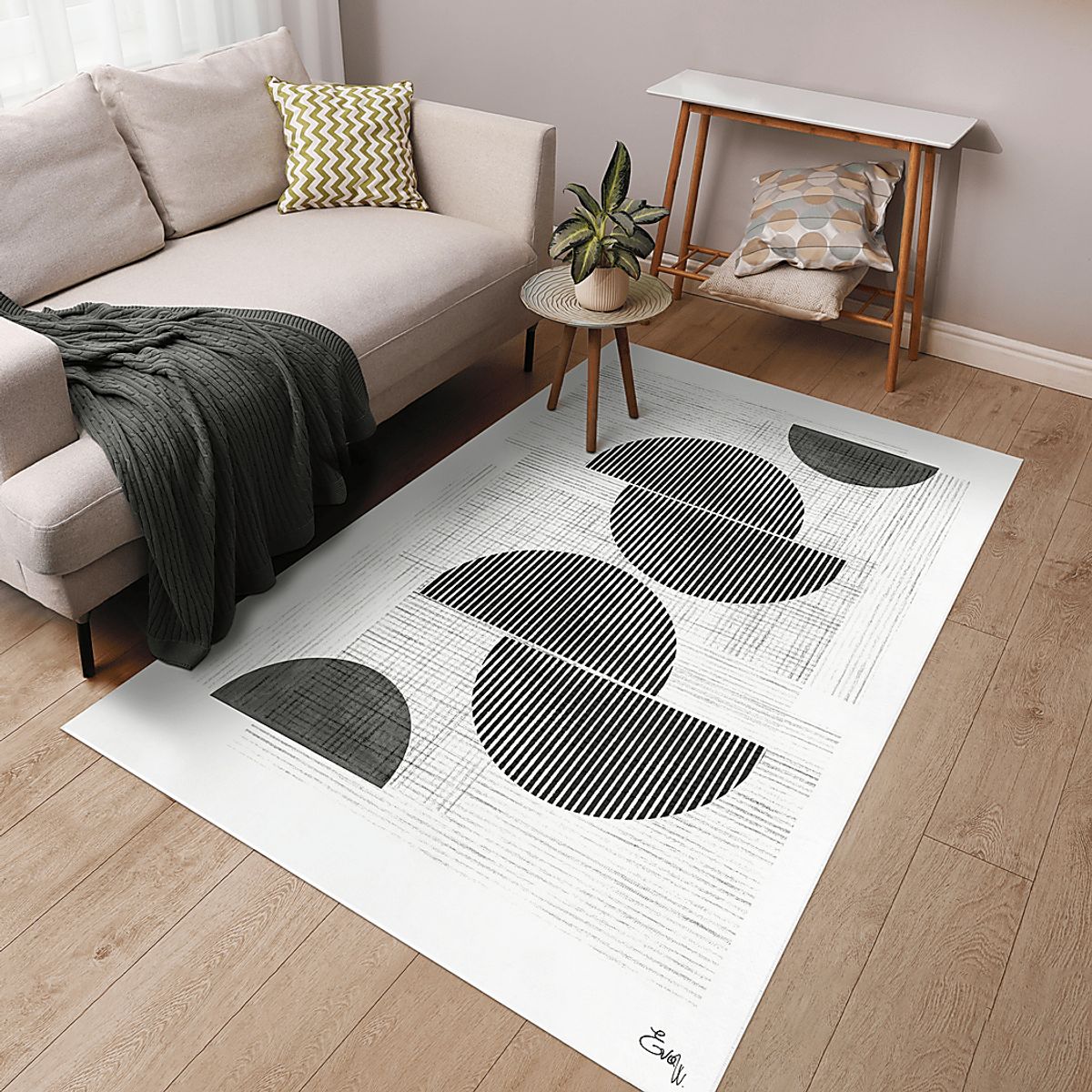 Aboville Black,Gray,White Rugs | Rooms to Go