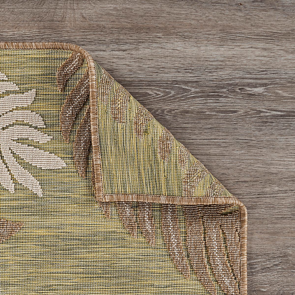 Abuhi Green,Tan Beige,Brown,Green Outdoor Rugs | Rooms to Go