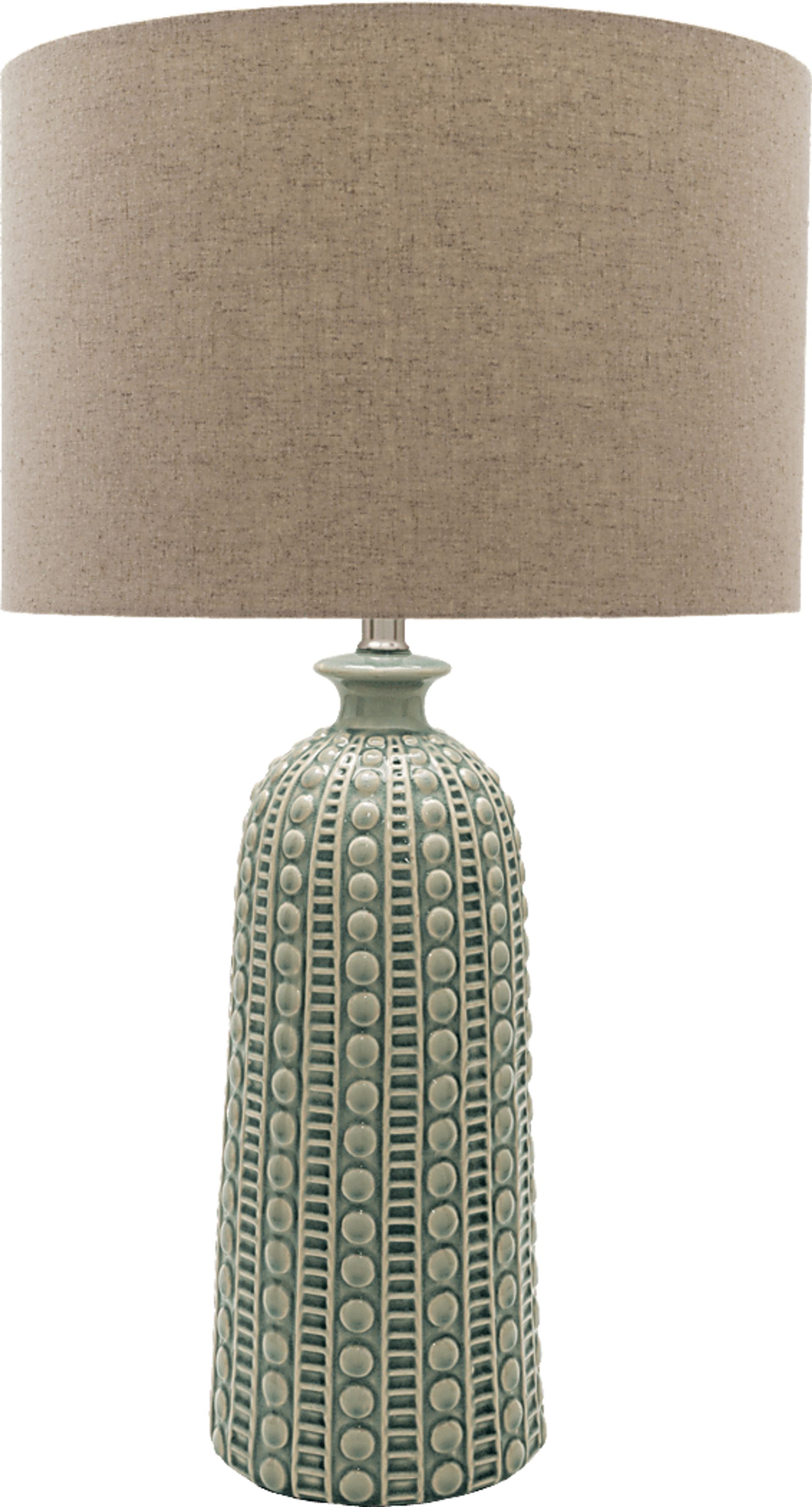 Academy Avenue Sage Green Table Lamp | Rooms to Go