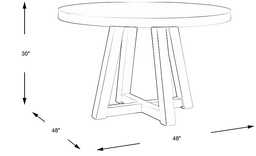 Acadia Hills White Colors,White Dining Table | Rooms to Go