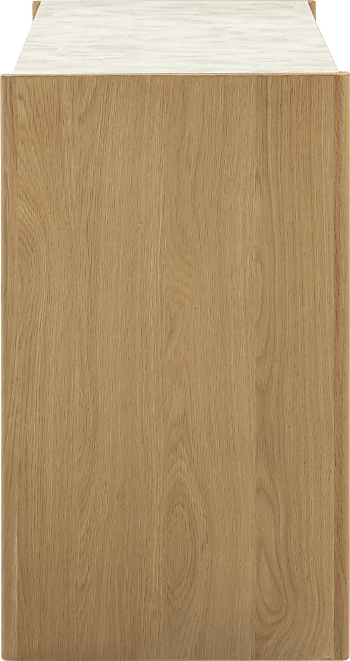 Acecloud Natural Light Wood Beige,White Desk | Rooms to Go