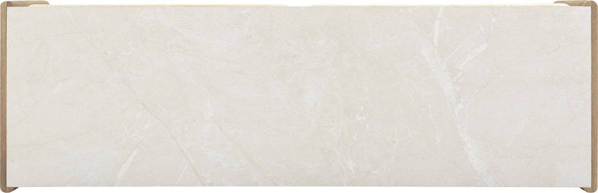 Acecloud Natural Light Wood Beige,White Desk | Rooms to Go