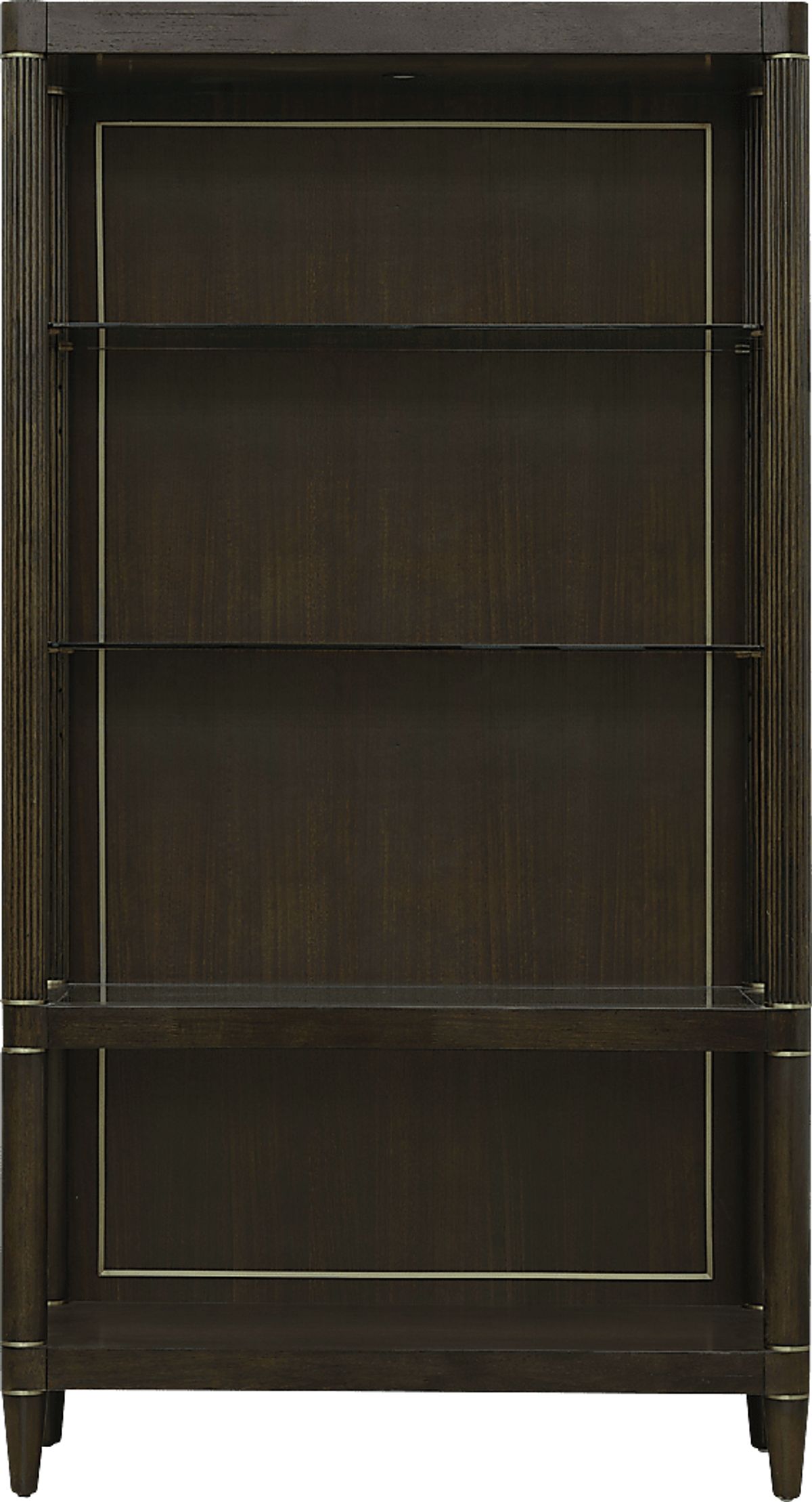 Brown Dark Wood Bookcase | Rooms to Go