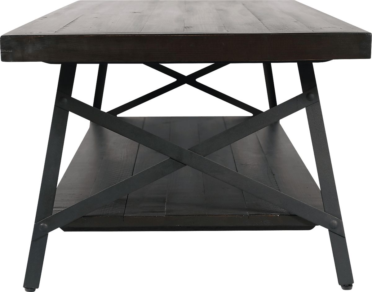 Acoma Espresso Dark Wood Cocktail Tables | Rooms to Go