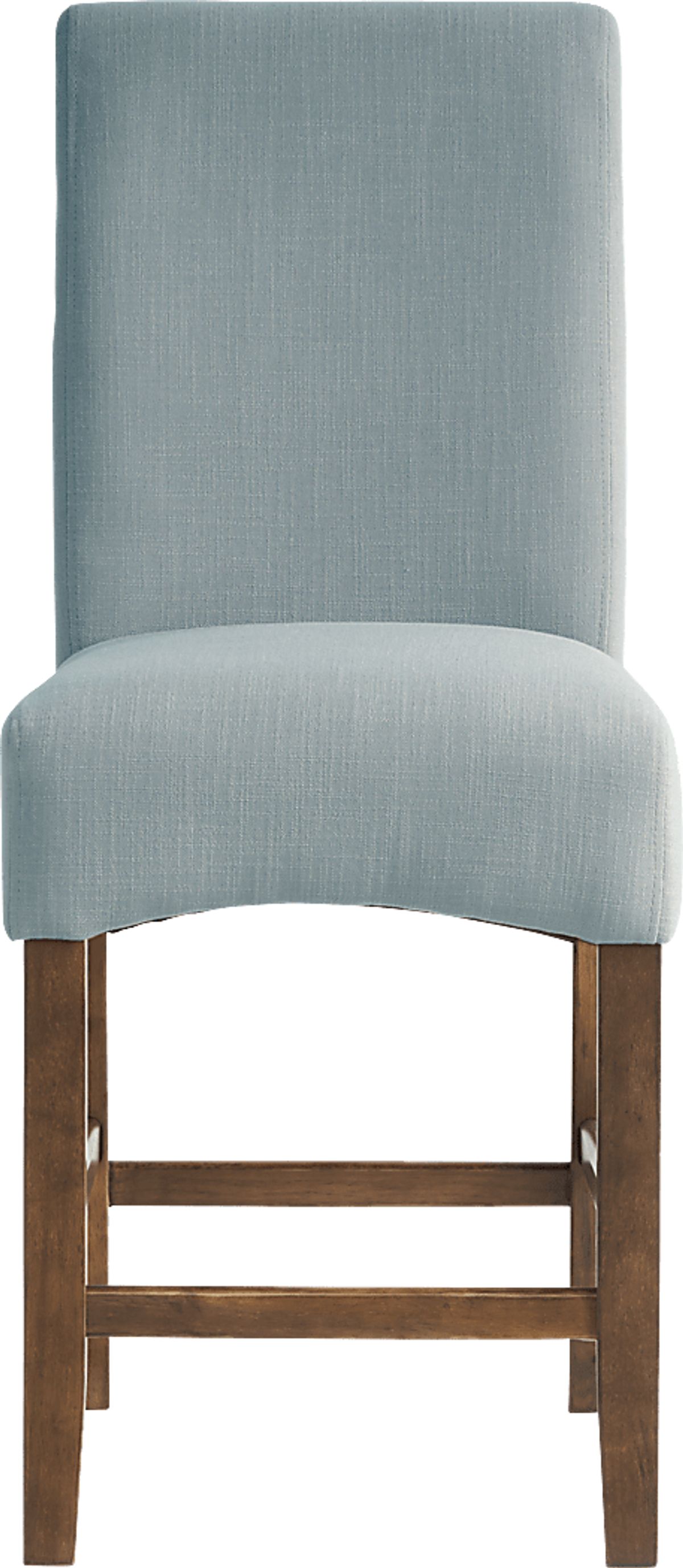 Acorn Cottage 5 Pc Brown Dark Wood Blue Dining Room Set With Counter ...