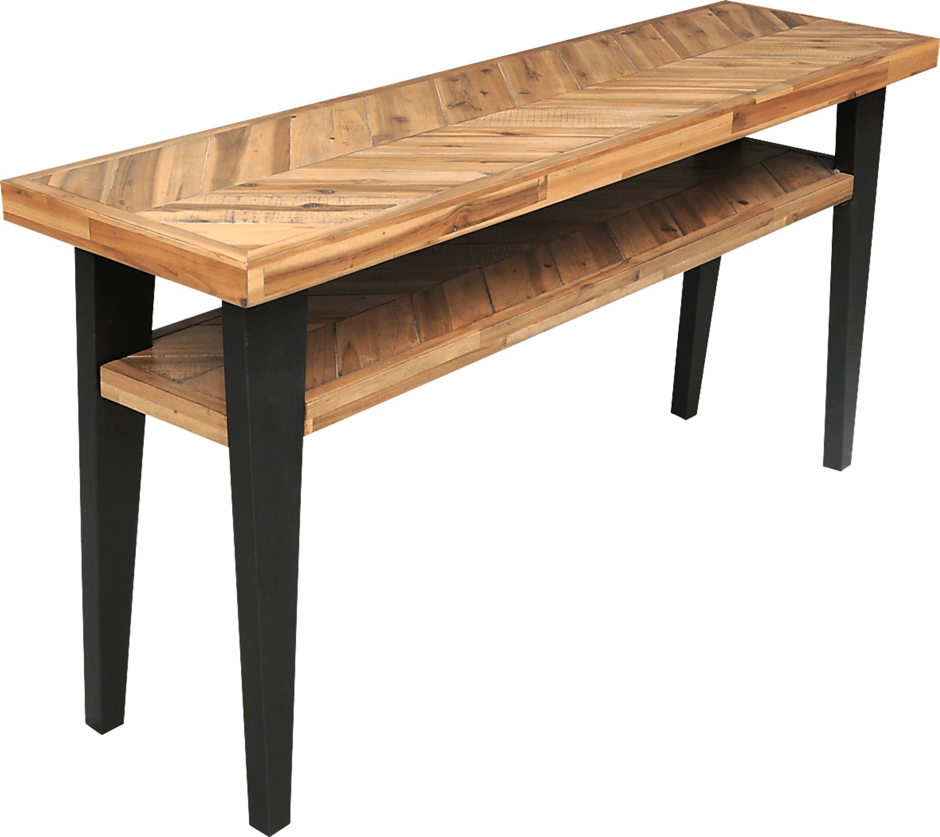 Adaire Natural Light Wood Console Table | Rooms to Go