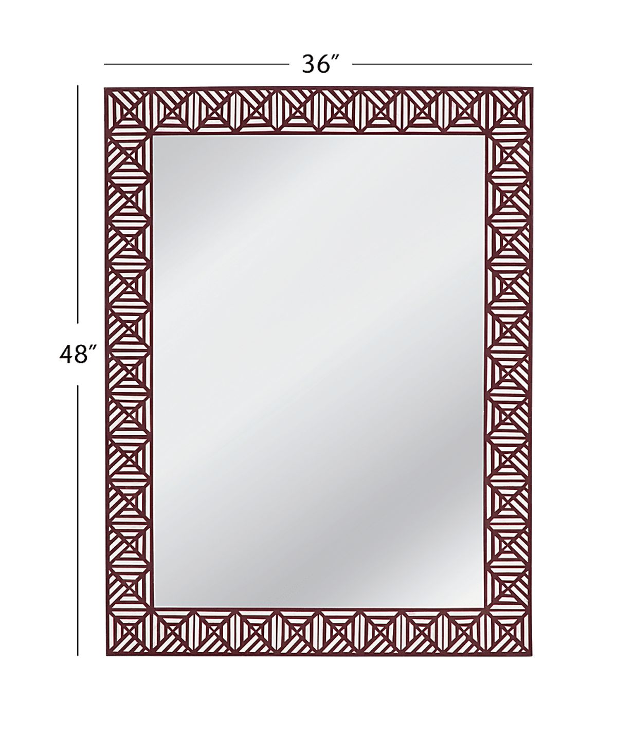 Adamsview Red Mirror | Rooms to Go