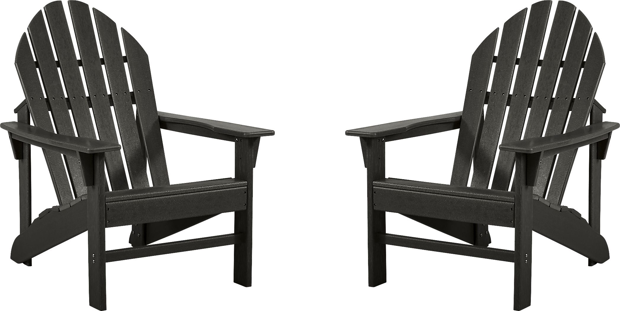 Addy 2 Pc Black Black,Colors Synthetic Fabric Outdoor Set Of Chairs ...