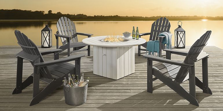 Outdoor Patio Seating Sets with Fire Pit Table