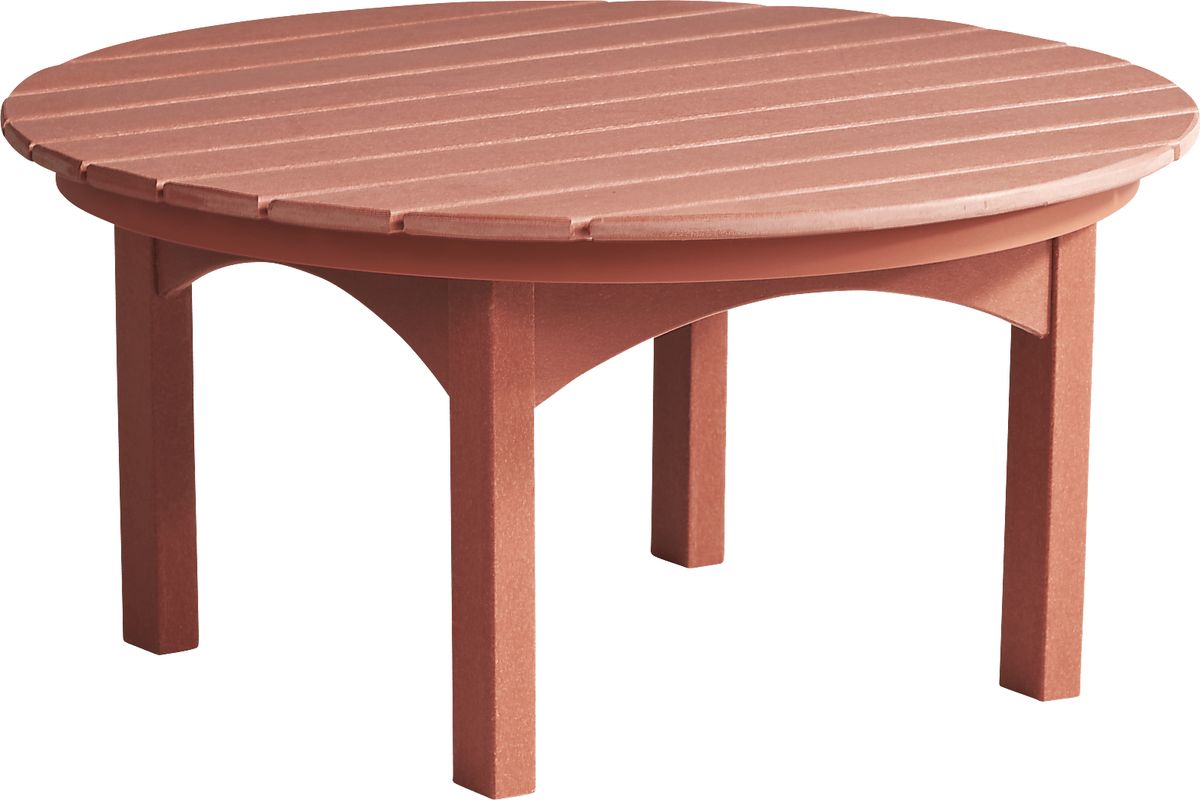 Addy 5 Pc Red Colors Synthetic Fabric Outdoor Seating Set With Cocktail ...