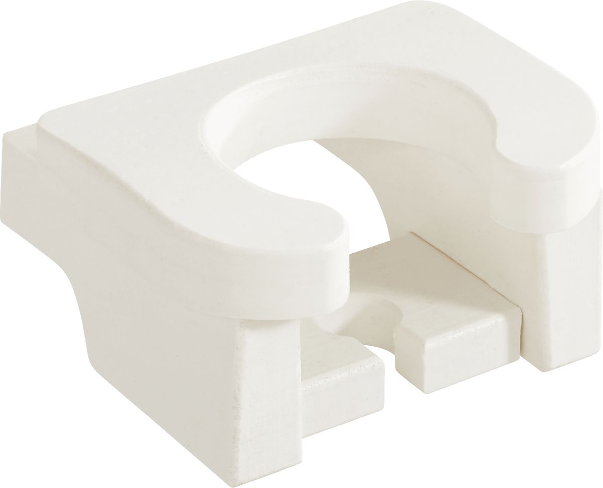 Addy White Colors,White Synthetic Fabric Outdoor Cup Holder | Rooms to Go