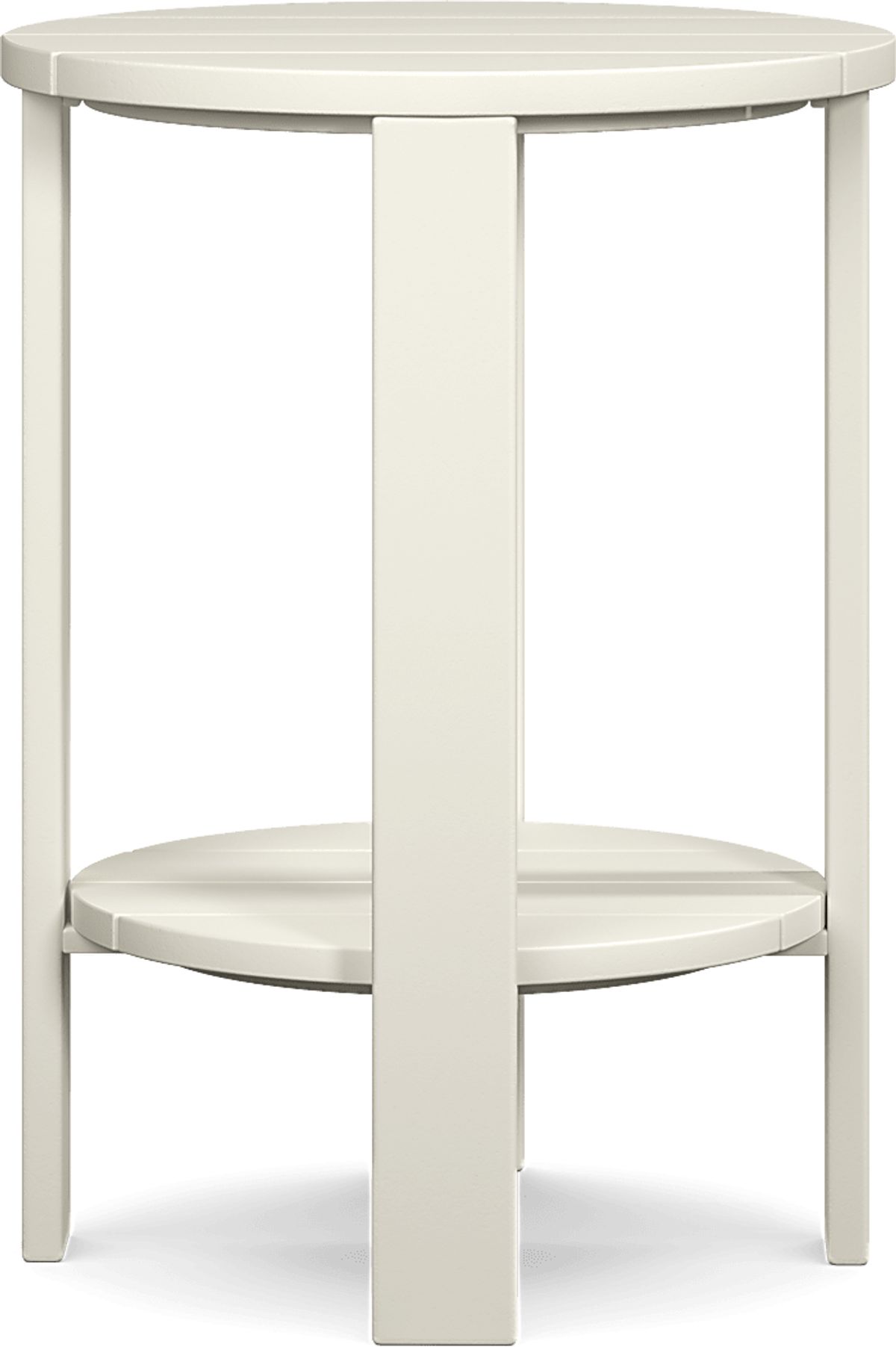 Addy White Colors,White Synthetic Fabric Outdoor Side Table | Rooms to Go