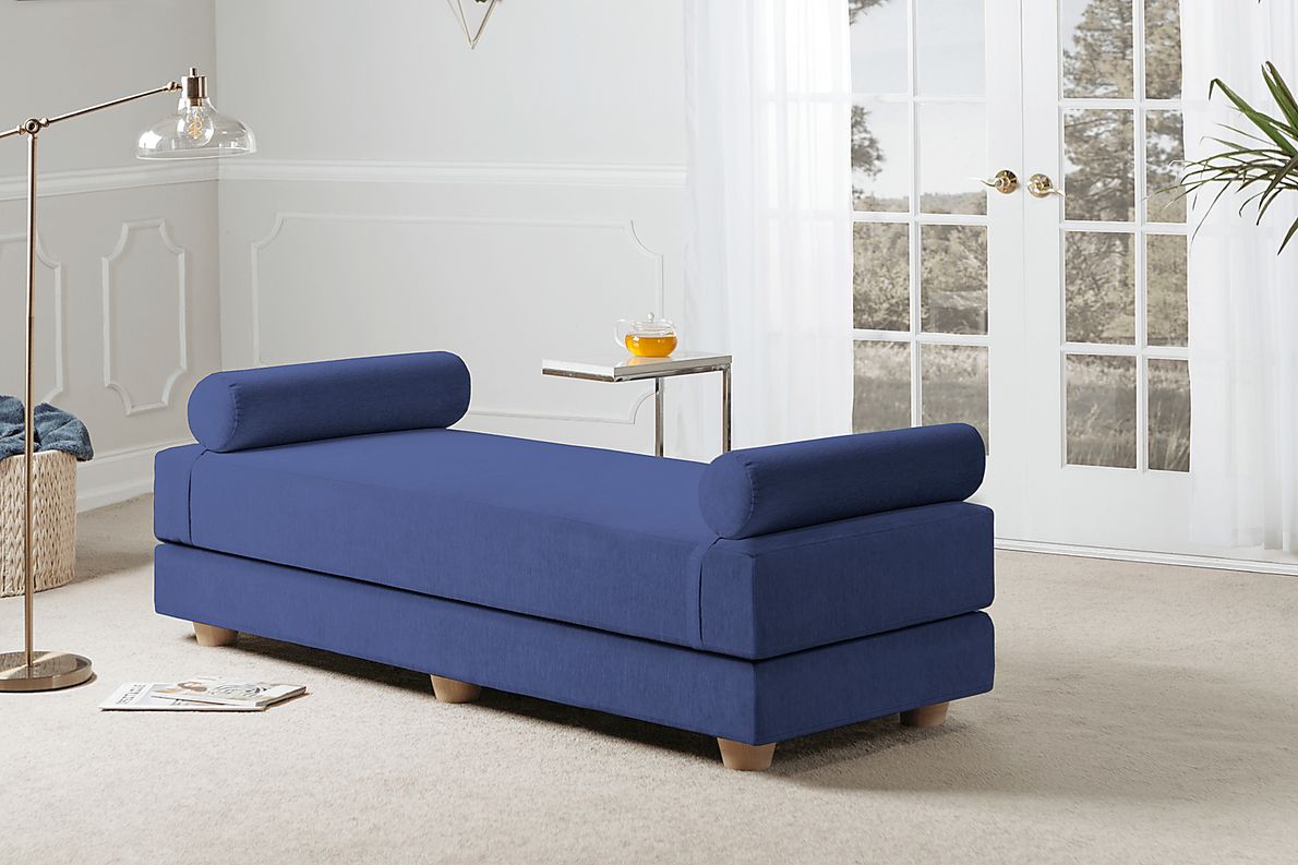 Adelaide Navy Blue Daybed - Rooms To Go