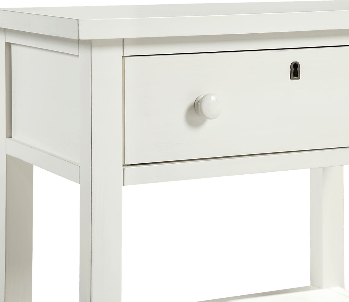 Adelaide White Nightstand | Rooms to Go