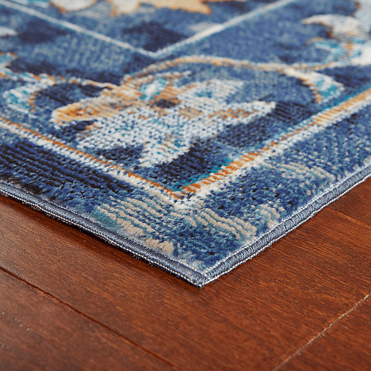 Adelisa Blue Rug | Rooms to Go