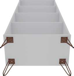 Adenmoor White Colors,White Bookcase | Rooms to Go