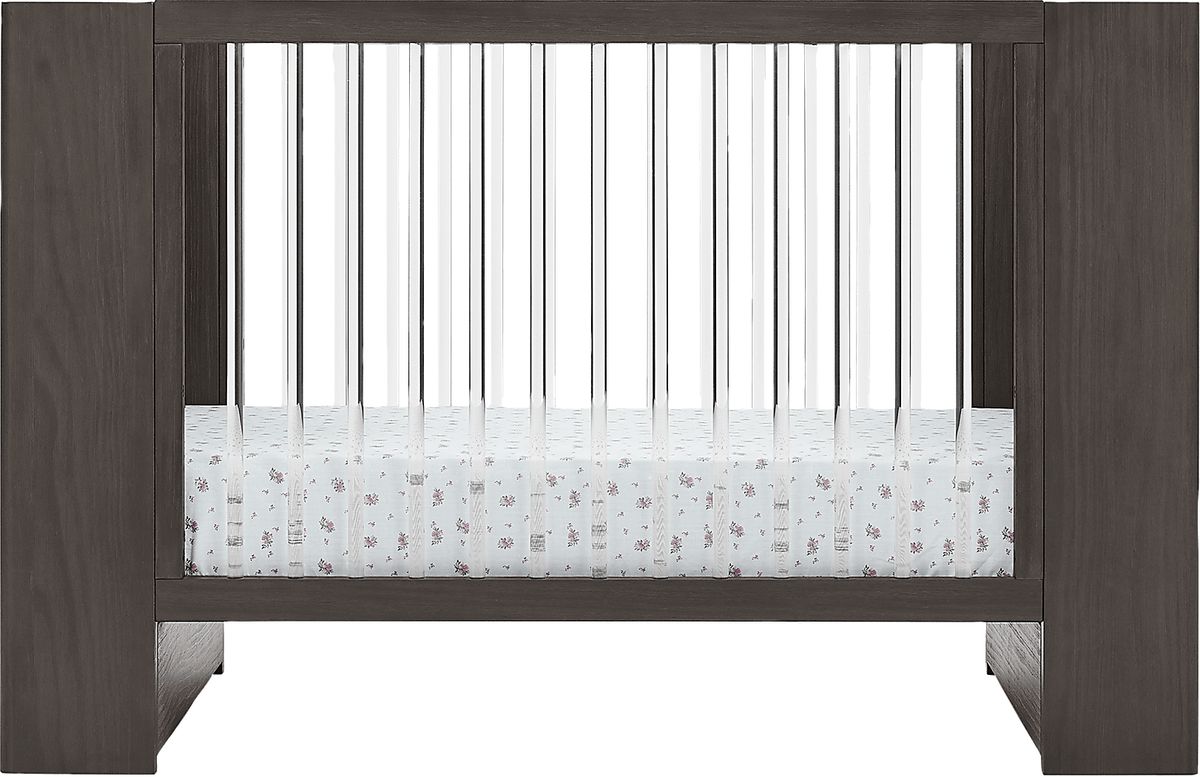 Delta Children Aerin Rustic Gray Crib | Rooms to Go