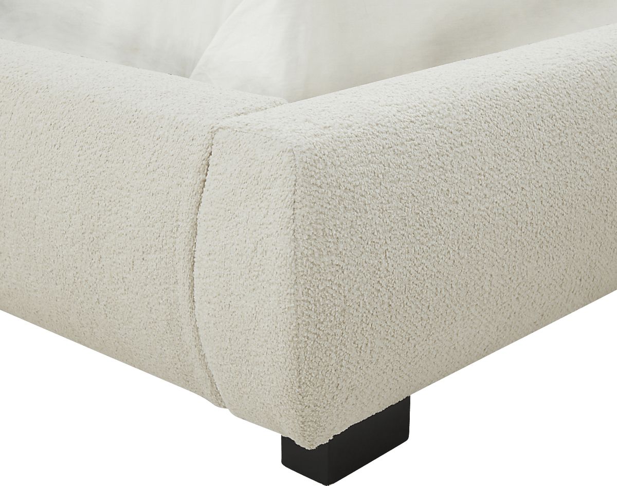 Agatha Off-White Beige,White Queen Bed | Rooms to Go