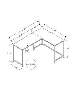 Airleigh Ivory Light Wood,White Desk | Rooms to Go