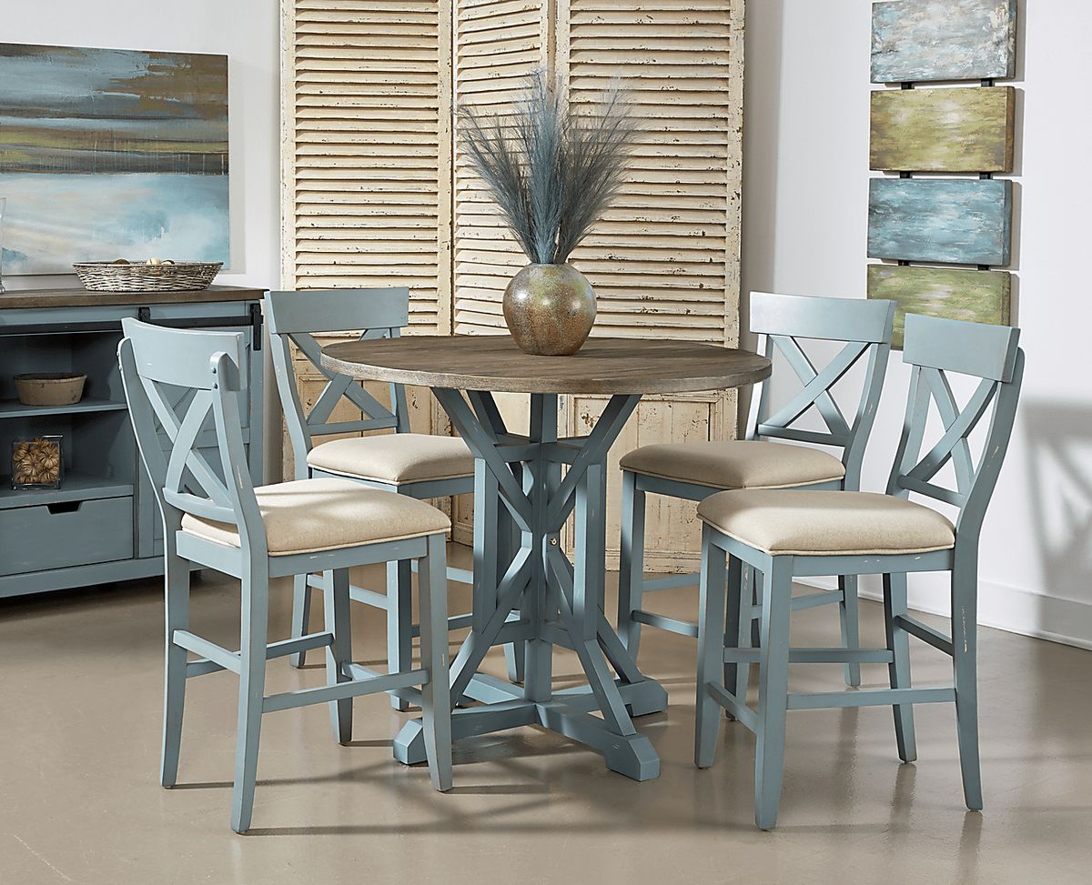 Airymeadows Blue Dining Table | Rooms to Go